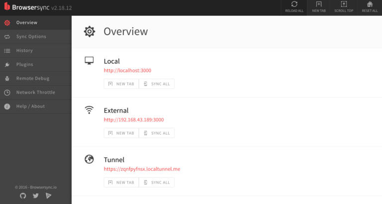 Using BrowserSync for Synchronised Browser Testing