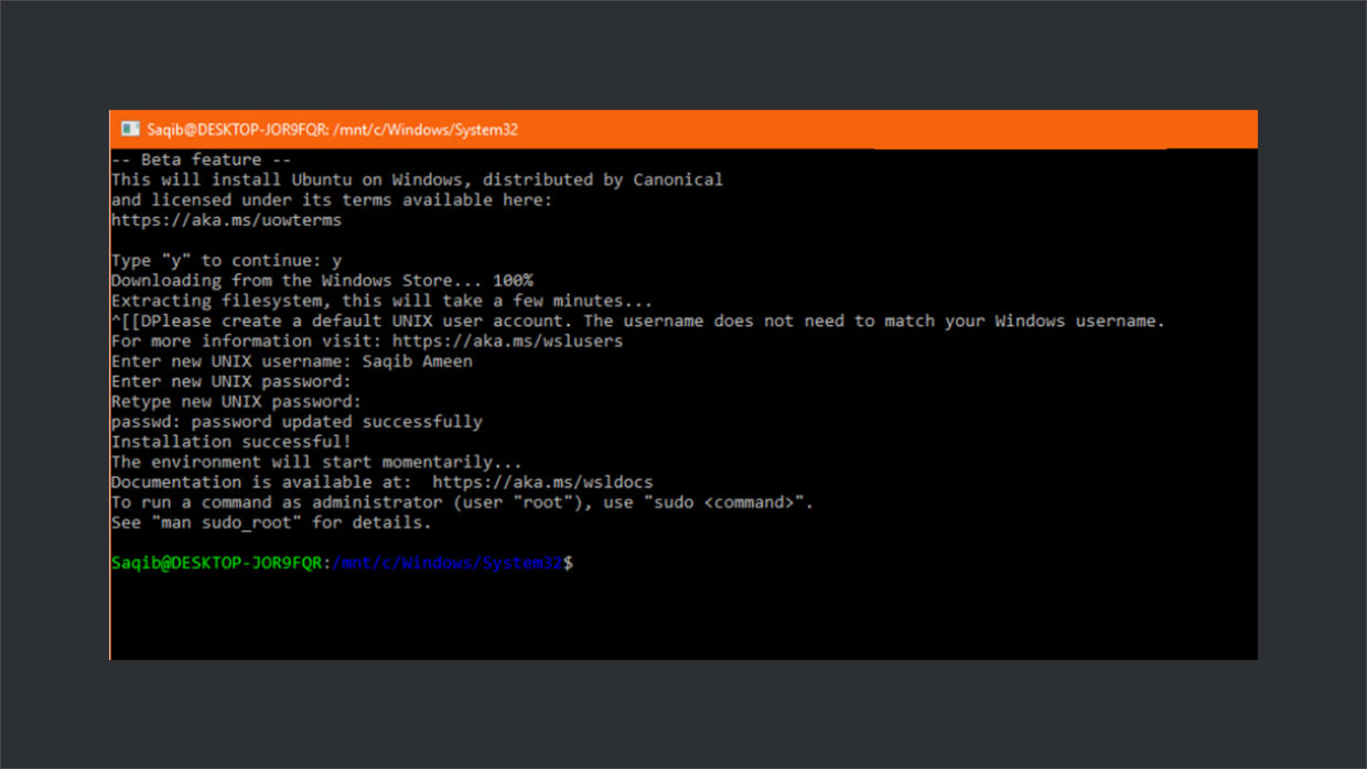 A Beginners Guide To Installing And Customizing Bash On Windows