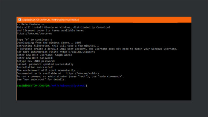 A Beginner's Guide To Installing & Customizing Bash On Windows
