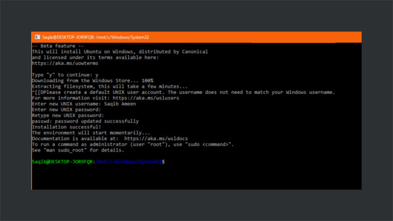 A Beginner's Guide To Installing & Customizing Bash On Windows