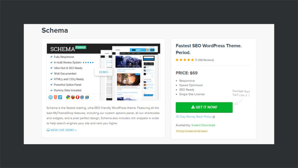 MyThemeShop Schema Review – Fastest SEO Friendly WordPress Theme
