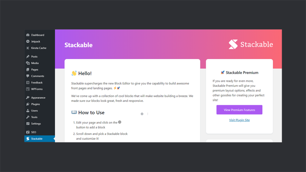 Stackable - Ultimate Gutenberg Block!