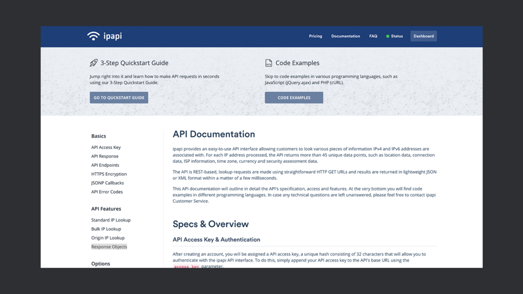 IPAPI Review – Location, Timezone, Security Data All In One Place