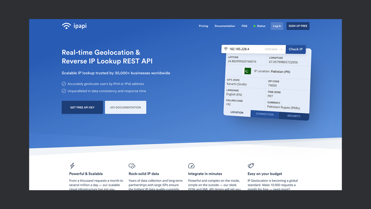 IPAPI Review – Location, Timezone, Security Data All In One Place