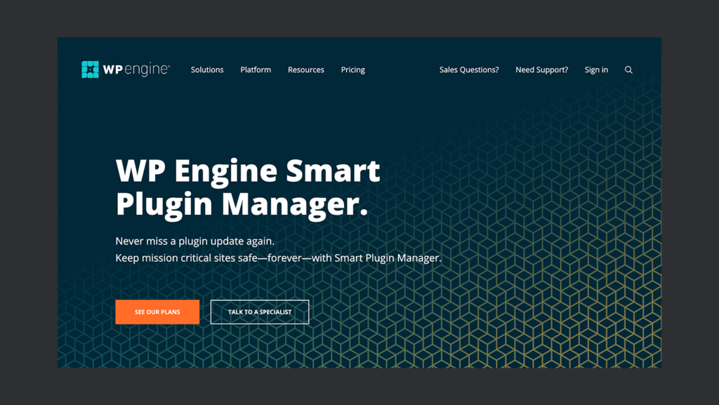 WP Engine Smart Plugin Manager – One Plugin For All Your Plugin Updates